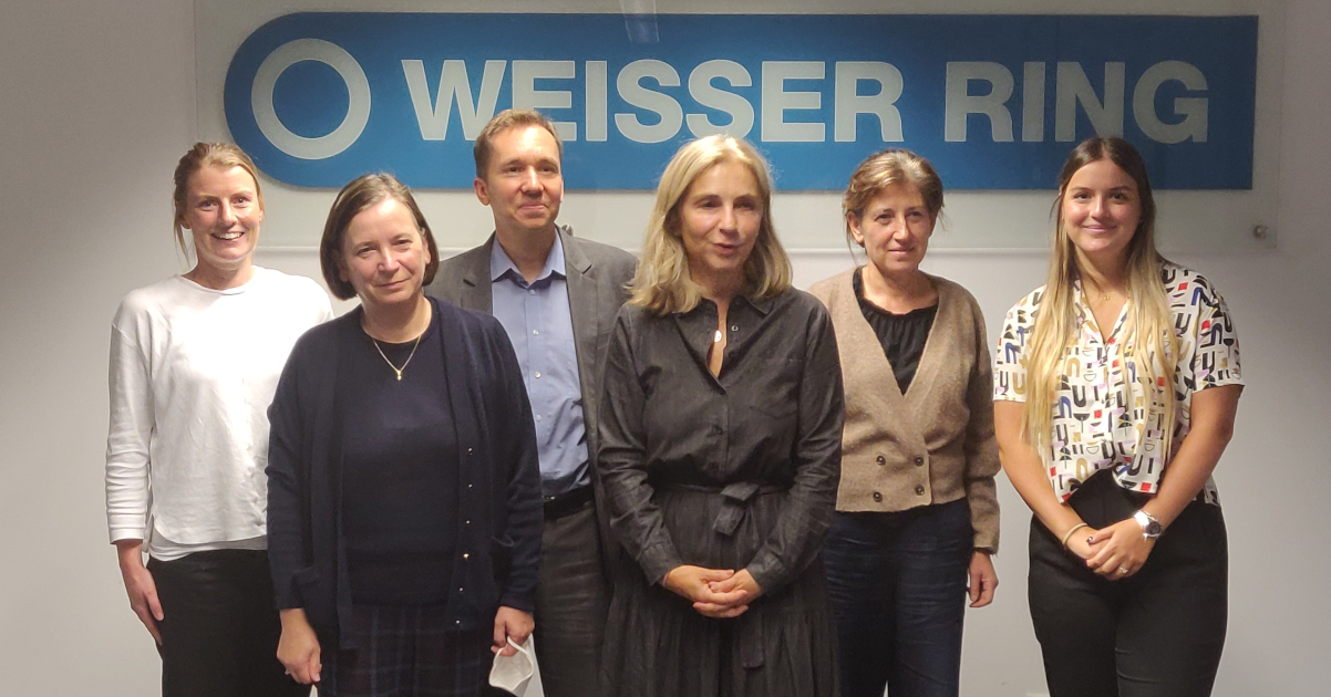 Gäste im Wiener Büro - Weisser Ring