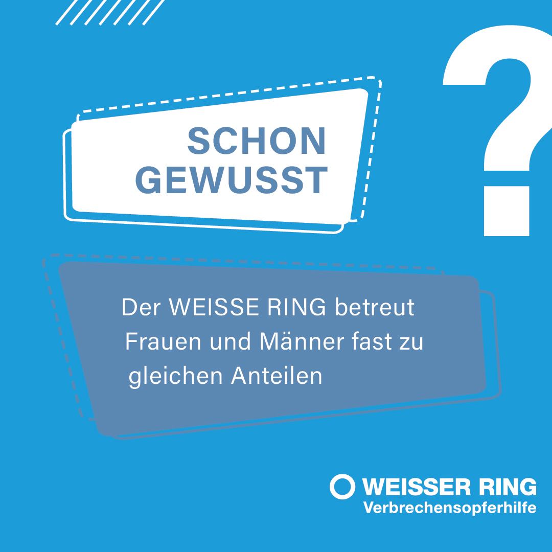 16 Tage gegen Gewalt an Frauen - Weisser Ring